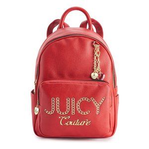 Juicy Couture | Bags | Juicy Couture Red Gold Bling Charm Large ...